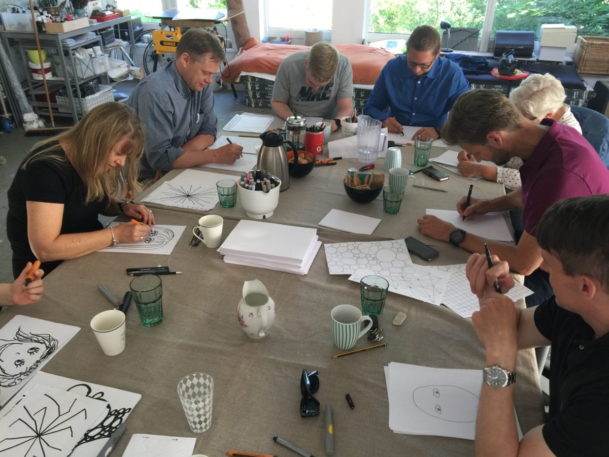 Team-Tegning | Lill Branding